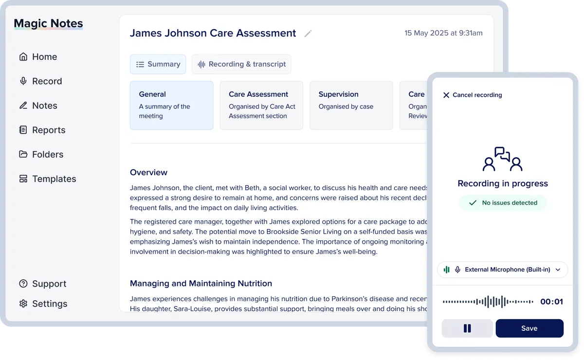Magic Notes | AI-powered assessments for frontline teams - Magic Notes